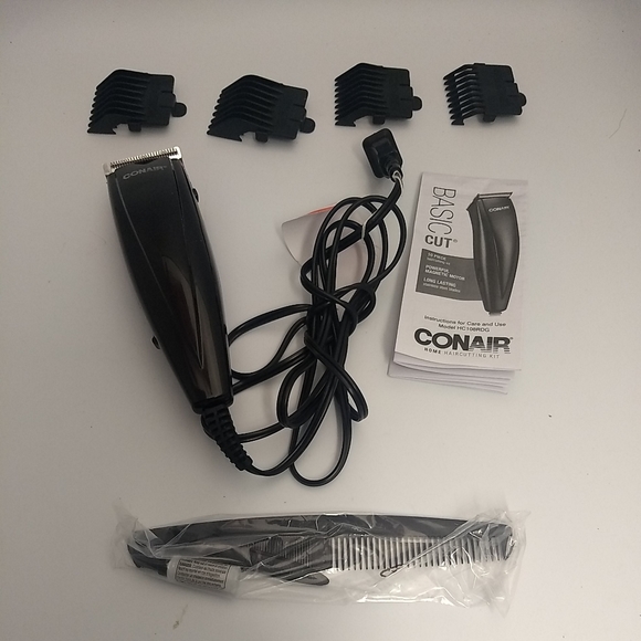 Conair | Grooming | Conair Basic Cut Black Home Haircutting Kit ...